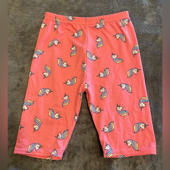 shosho | Bottoms | Shosho Unicorn Girls Shorts Leggings | Poshmark